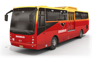 Transjakarta Bus Papercraft | Papercraft Paradise | PaperCrafts | Paper ...
