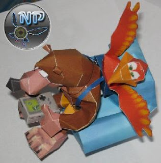 Banjo Kazooie Papercraft | Papercraft Paradise | PaperCrafts | Paper ...