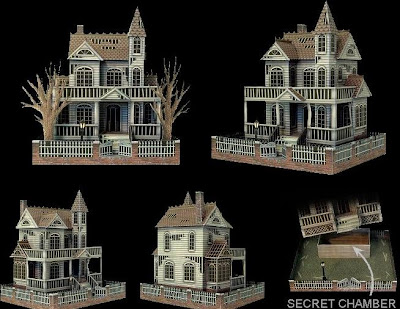 Ghost House Papercraft | Papercraft Paradise | PaperCrafts | Paper ...