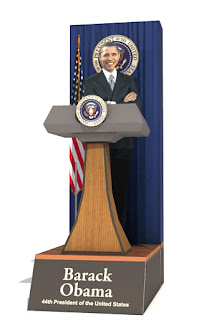 Barack Obama Papercraft | Papercraft Paradise | PaperCrafts | Paper ...
