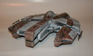 Star Wars: Ebon Hawk Papercraft | Papercraft Paradise | PaperCrafts ...