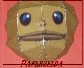 Legend of Zelda: Goron's Mask Papercraft | Papercraft Paradise ...