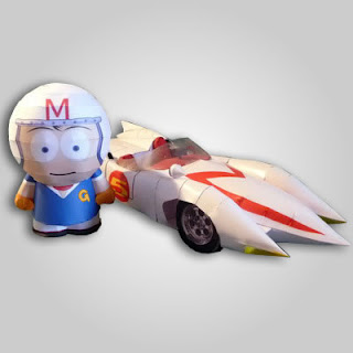Speed Racer Papercraft | Papercraft Paradise | PaperCrafts | Paper ...