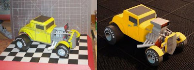 American Graffiti's 32 Ford Papercraft | Papercraft Paradise ...