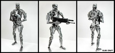 T-800 Endoskeleton Papercraft | Papercraft Paradise | PaperCrafts ...