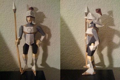 Zelda: Hylian Knight Papercraft | Papercraft Paradise | PaperCrafts ...