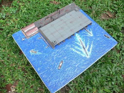 U-Boat Pen Diorama Papercraft | Papercraft Paradise | PaperCrafts ...
