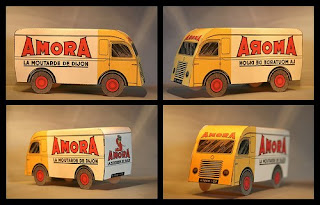 Amora Mustard Van Papercraft | Papercraft Paradise | PaperCrafts ...