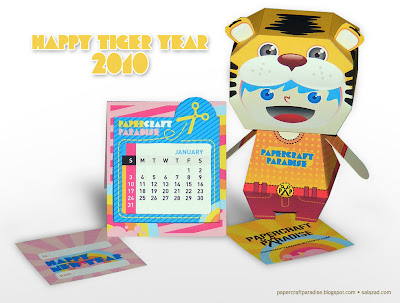 2010 Papercraft Paradise Calendar | Papercraft Paradise | PaperCrafts ...