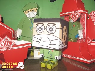 Co-Doc Urban Clinic Papercraft | Papercraft Paradise | PaperCrafts ...