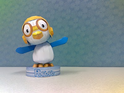 Pororo Papercraft: The Little Penguin | Papercraft Paradise ...
