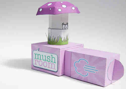 Pneumatic Mushroom Paper Automata | Papercraft Paradise | PaperCrafts ...