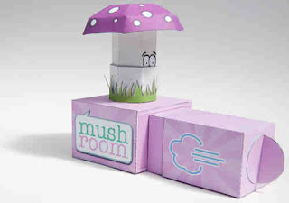 Pneumatic Mushroom Paper Automata