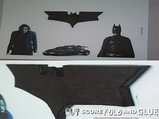 Batman Begins Logo Papercraft
