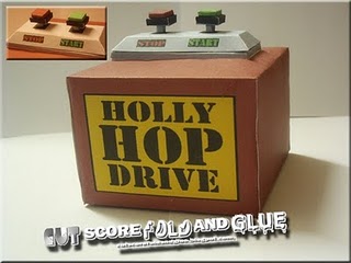 Red Dwarf: Holly Hop Drive Papercraft