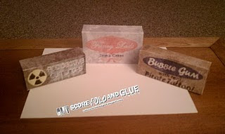 Fallout: New Vegas Candy Boxes Papercraft | Papercraft Paradise ...