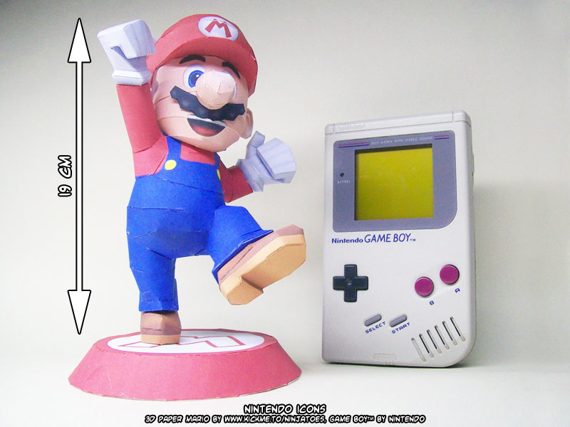 Super Mario Papercraft | Papercraft Paradise | PaperCrafts | Paper ...