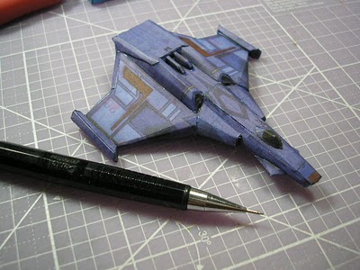 Wing Commander Rapier Papercraft | Papercraft Paradise | PaperCrafts ...