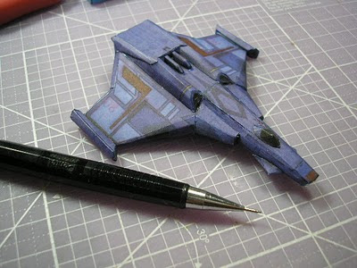 Wing Commander Rapier Papercraft | Papercraft Paradise | PaperCrafts ...