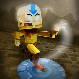 Avatar: the Last Air Bender Papercraft Aang | Papercraft Paradise ...