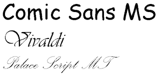 help for me: Cursive Font Family