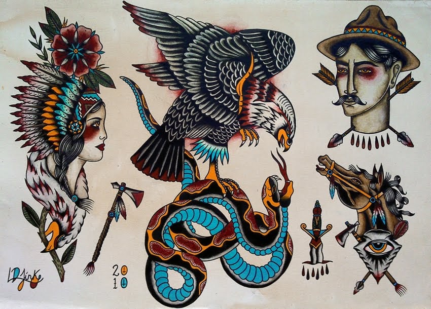 Traditional tattoo, Traditional tattoo flash, Flash tattoo