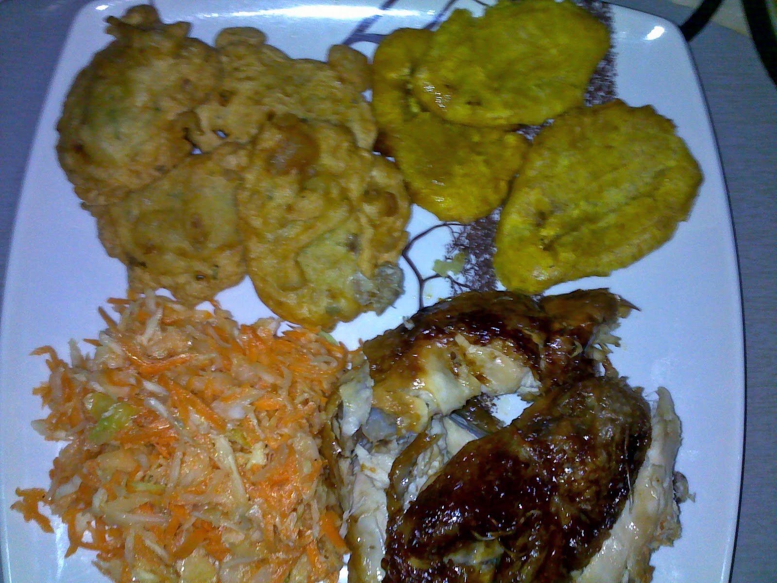 recette: banane pesé et son piclise