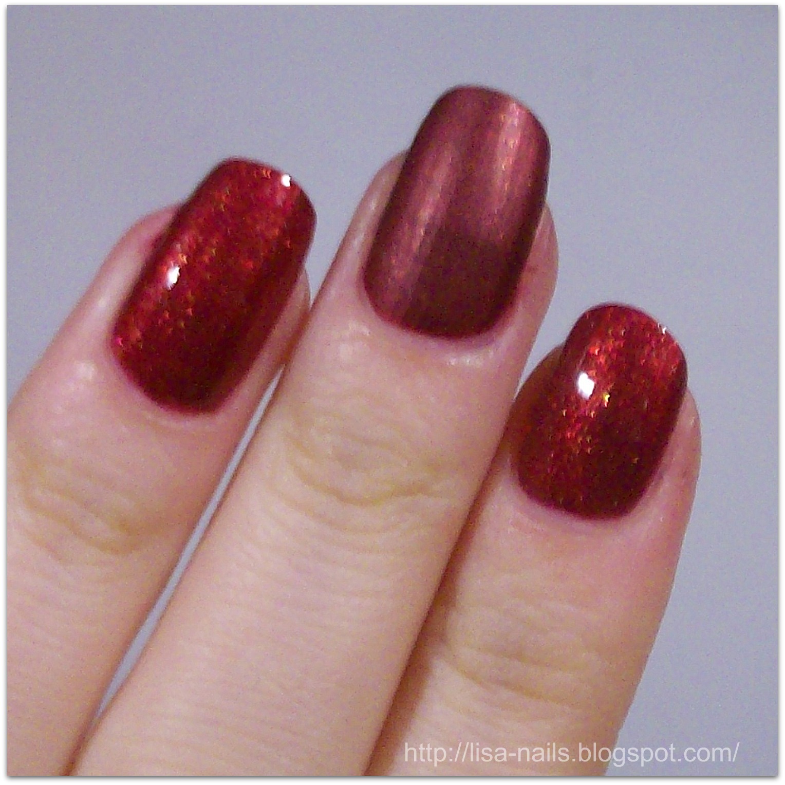 Nail Trend: Swatch: AVON matte RED VELVET