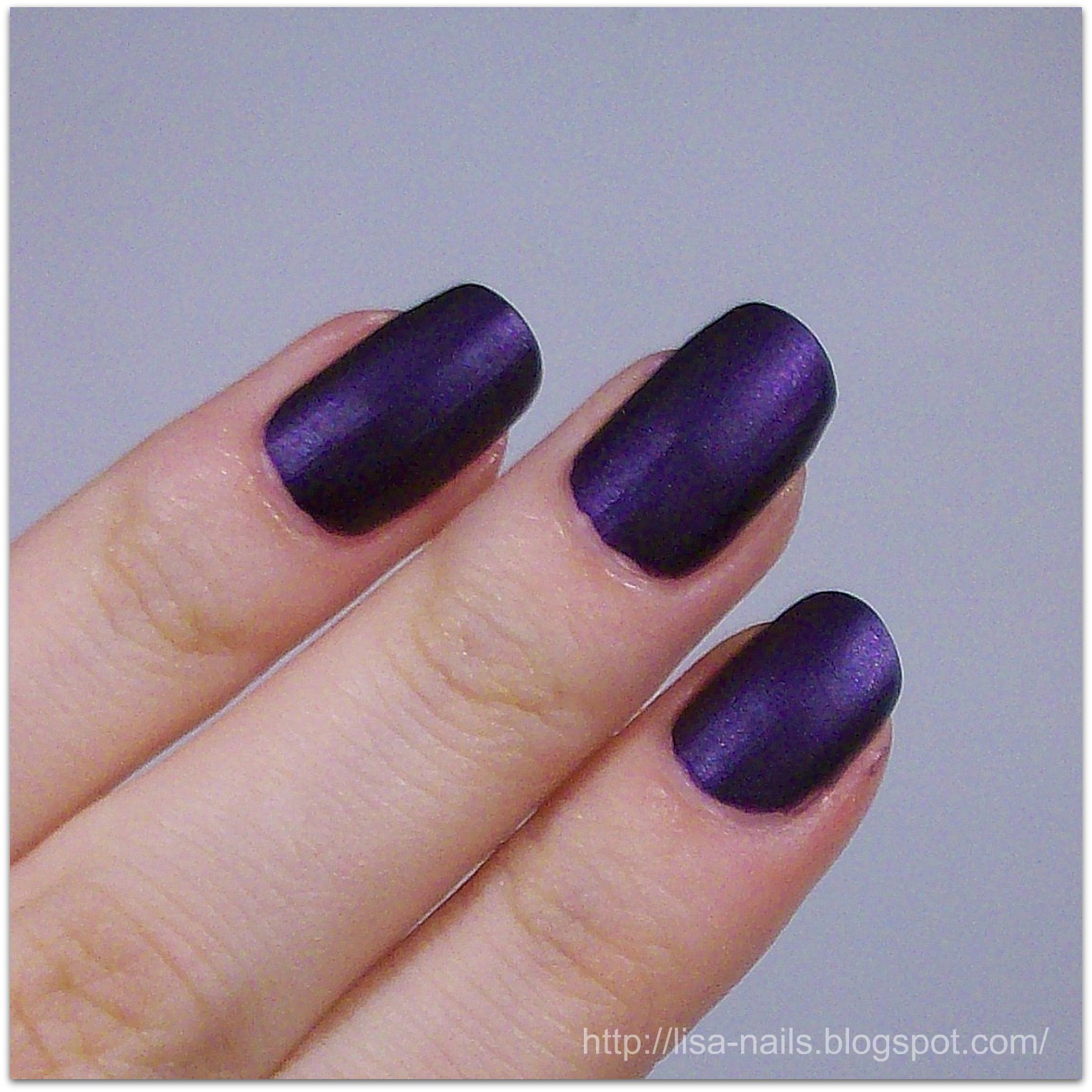 Nail Trend: Swatch: AVON matte VIOLET