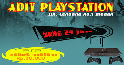 Bengkel desain: DESAIN Spanduk PLaystation