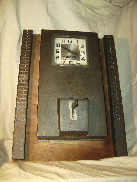 pointeuse usine industriel loft atelier ancien Enregistreuse Lambert