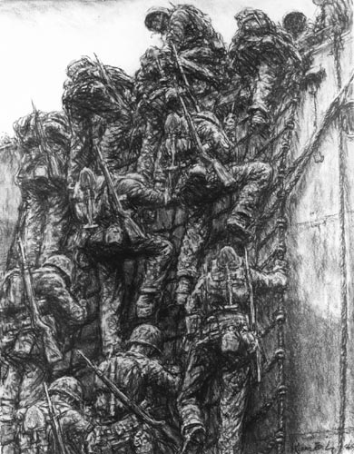 The SP:WaW Fort: Kerr Eby's Sketches of "Marines in Action"