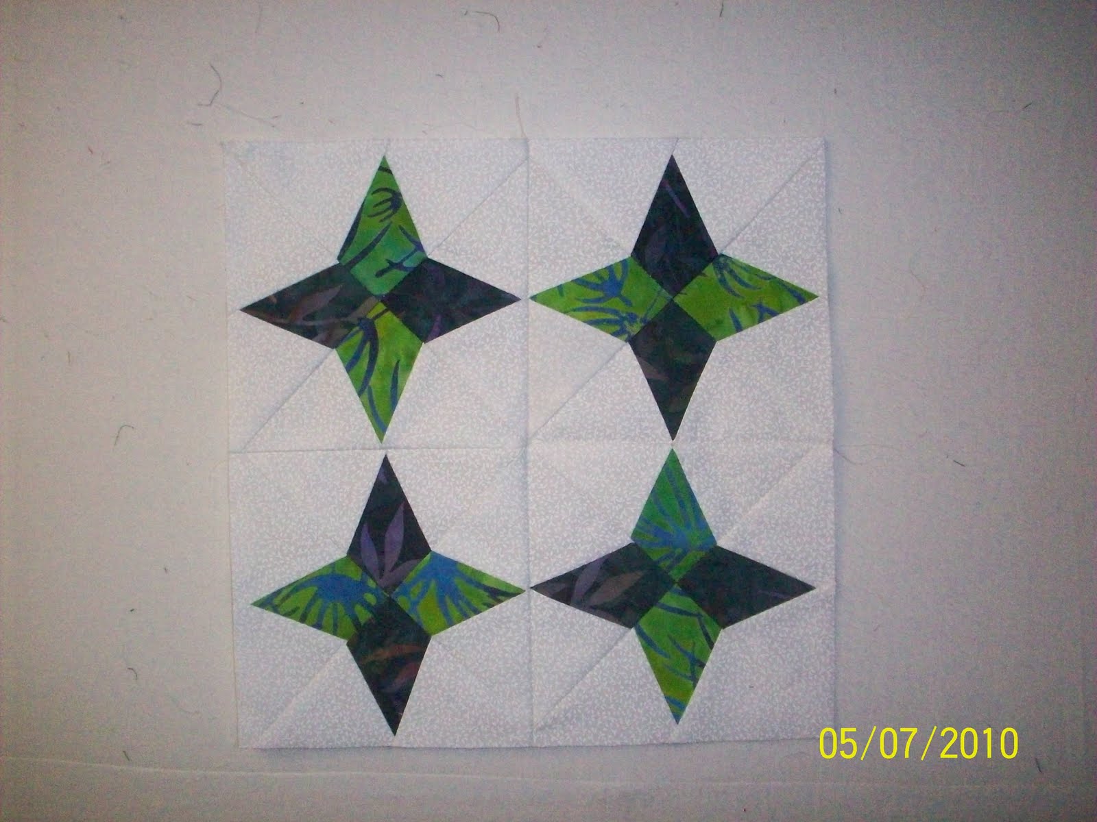 Stampin' Quilter: Four-Point & Star Flower blocks