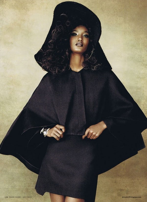 All Things Tyra Banks: ANTM's Fatima Siad in Marie Claire