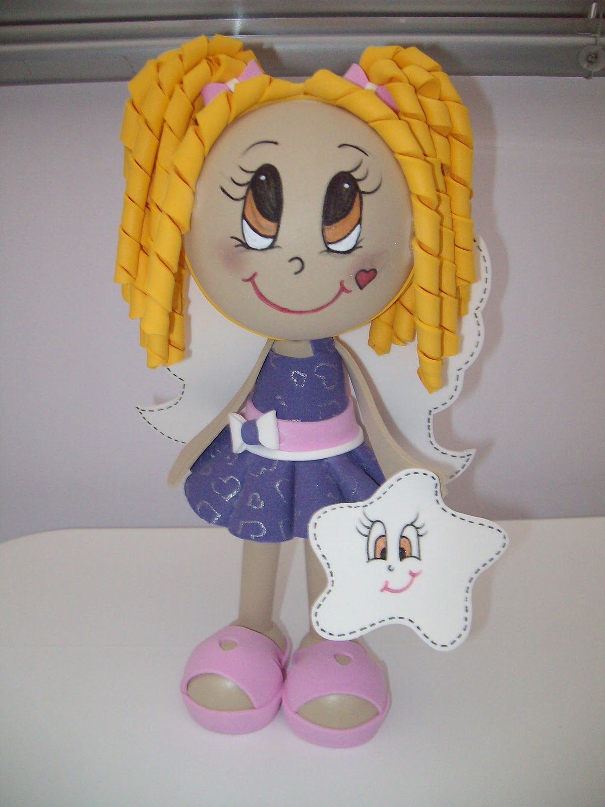 Mundo da Arte: Bonecos em EVA