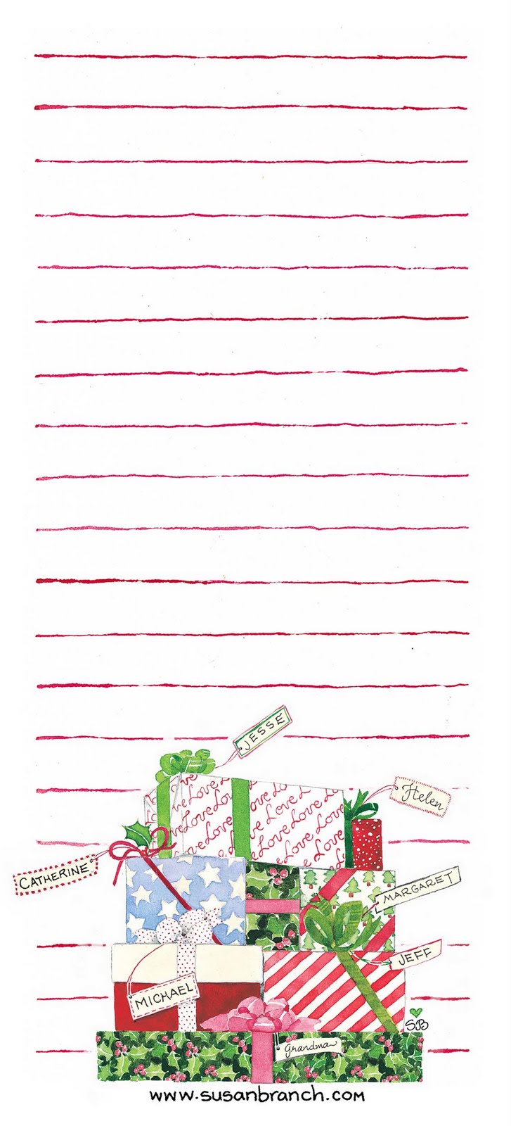 Susan Branch Stationary