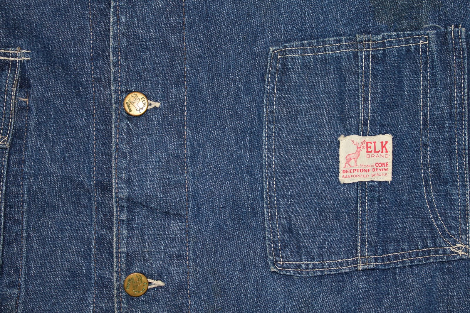vintage workwear: Elk Brand Shirt and Overall Company