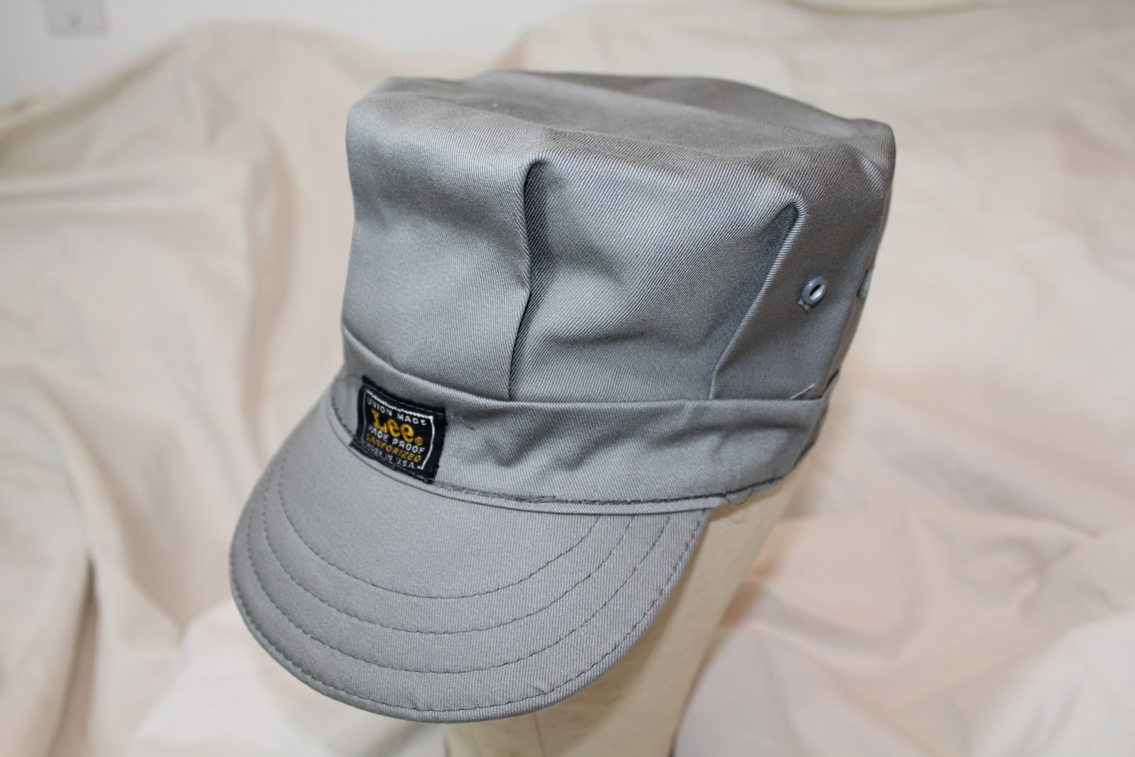 vintage workwear: 1950's era Lee Union Made Engineer & Workman's Cap ...