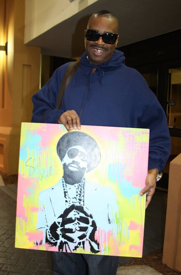 Concrete Magazine: Slick Rick Painting