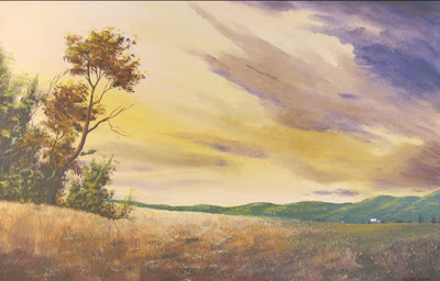 Artist Derek Collins,Acrylic landscape paintings, painting lessons and ...