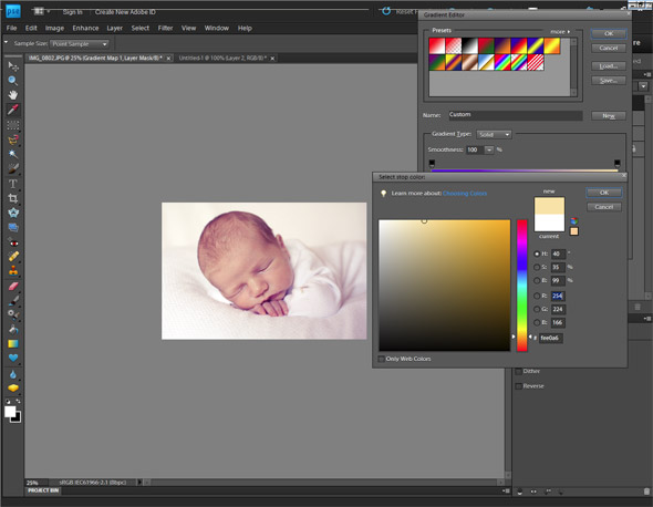 The Info Palette: Powerful Gradient Map techniques