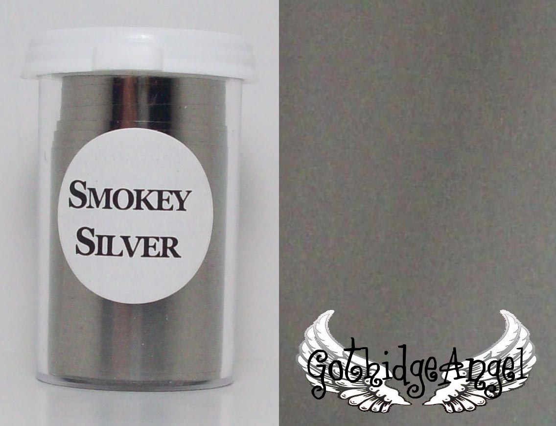 GothidgeAngel Makeup: Nail Art Foil Collection: Silver