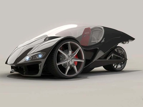Red Baiduri: Top 10 Three-Wheeled Concept Vehicles