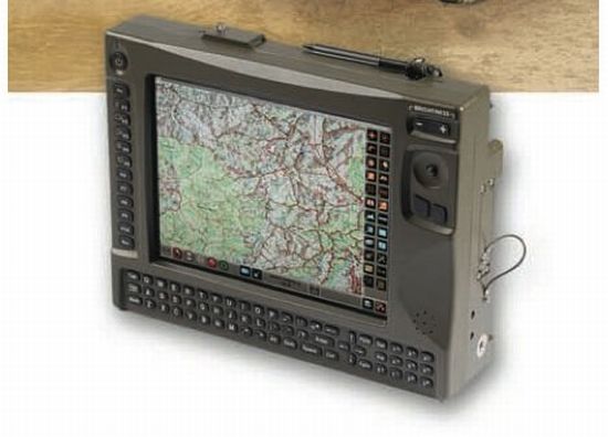 Red Baiduri: Elbit Systems' chunky, ruggedized military handheld computers