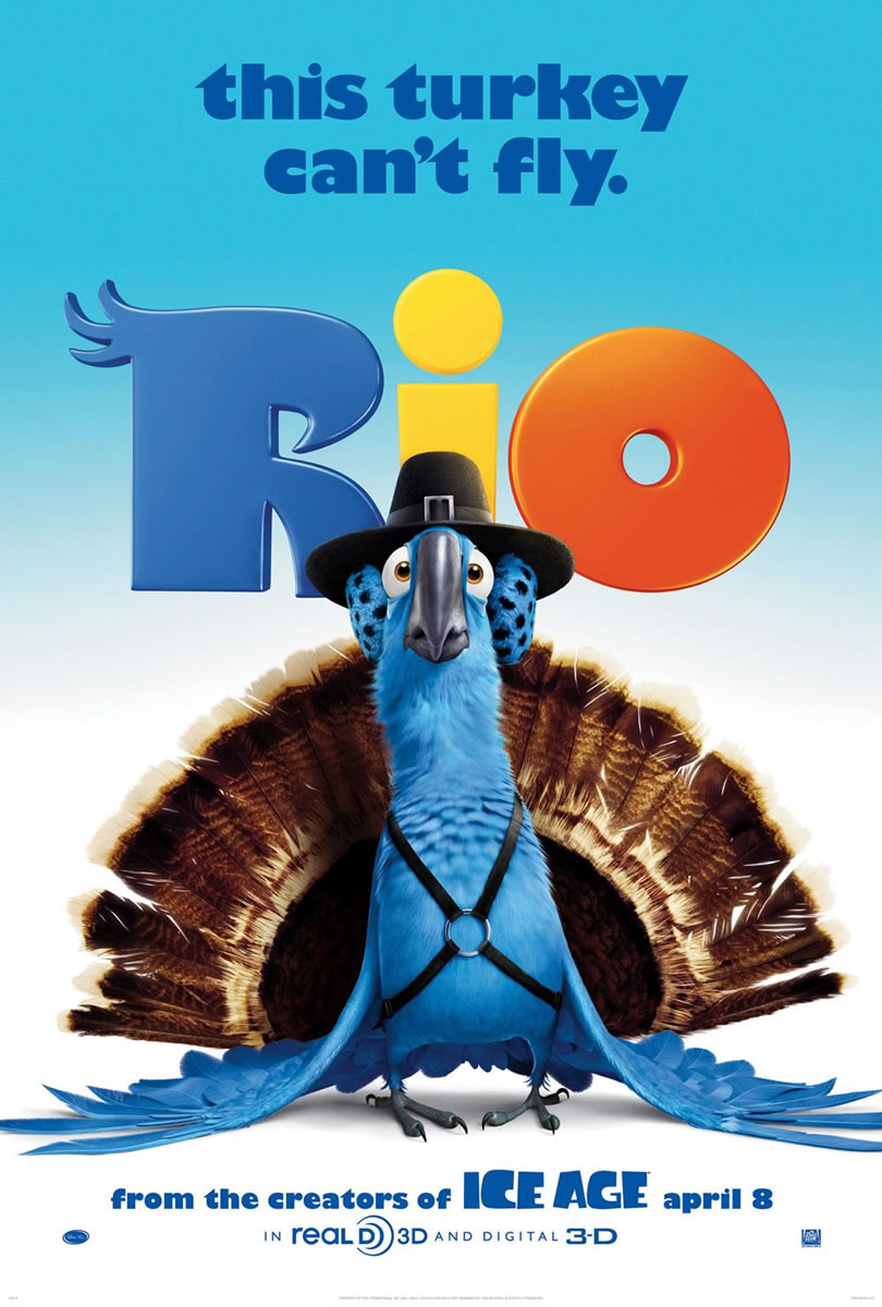 CLÍMAX: Novo trailer e cartaz da animação Rio