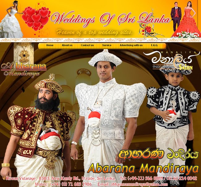 Abharana Mandiraya - Weddings Of Sri Lanka: Abharana Mandiraya ...