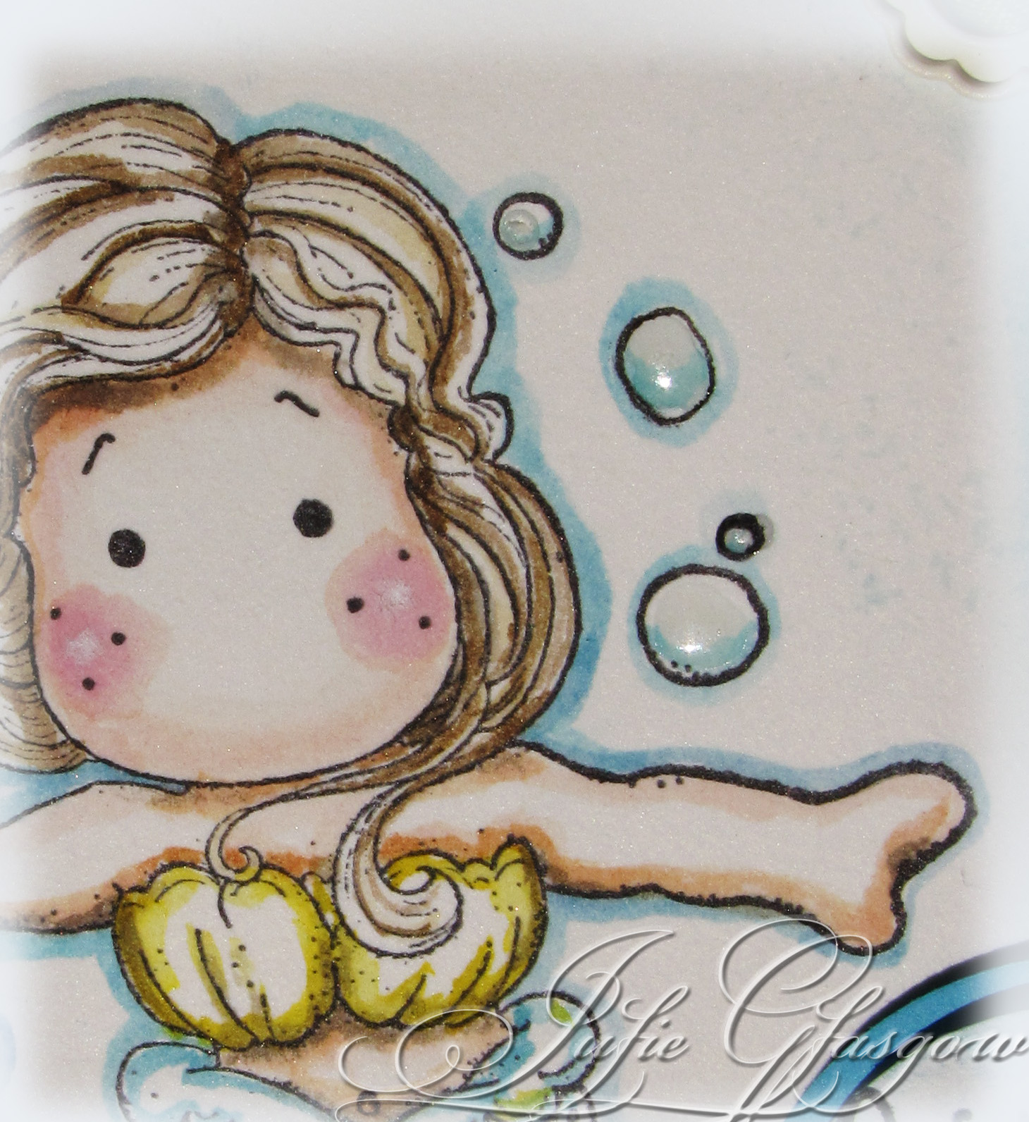 Stamp With Julie: Little Mermaid Tilda - Just Magnolia Challenge #64 ...