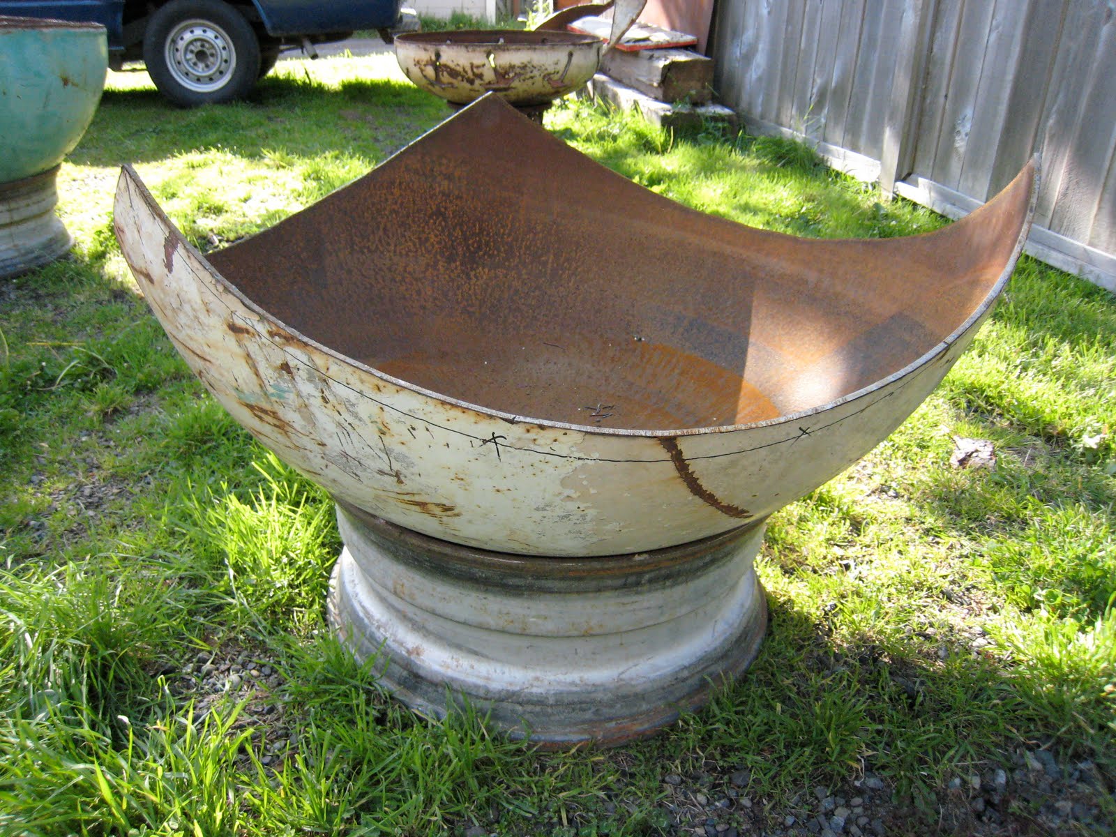 AKA daREMAKER: "HALF PIT" & "SUNK" In the series of Fire Pits.