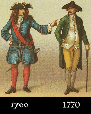 Grimstocks Ravings: 1700 vs 1770 fashion