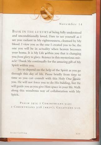 The Present: Jesus Calling